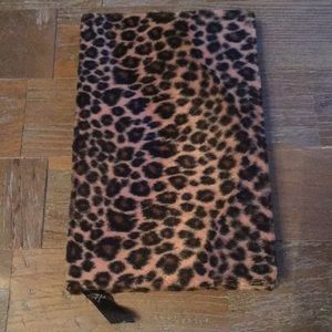 Other | Leopard Print Faux Fur Journal | Poshmark